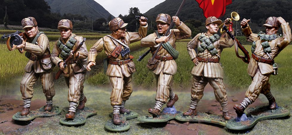 Korean War - The Collectors Showcase Miniature Toy Soldiers